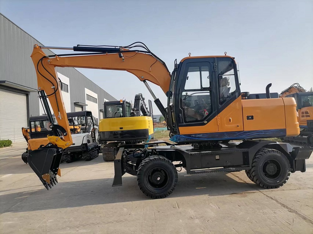9 ton wheeled excavator - China Skott Group