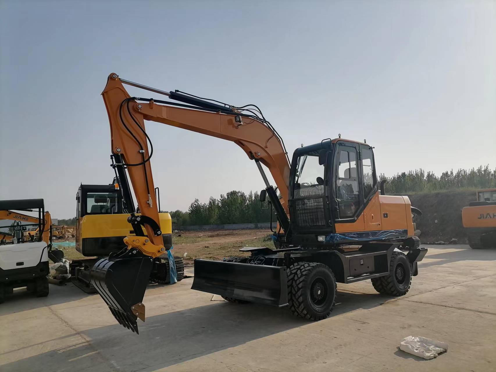 9 ton wheeled excavator - China Skott Group